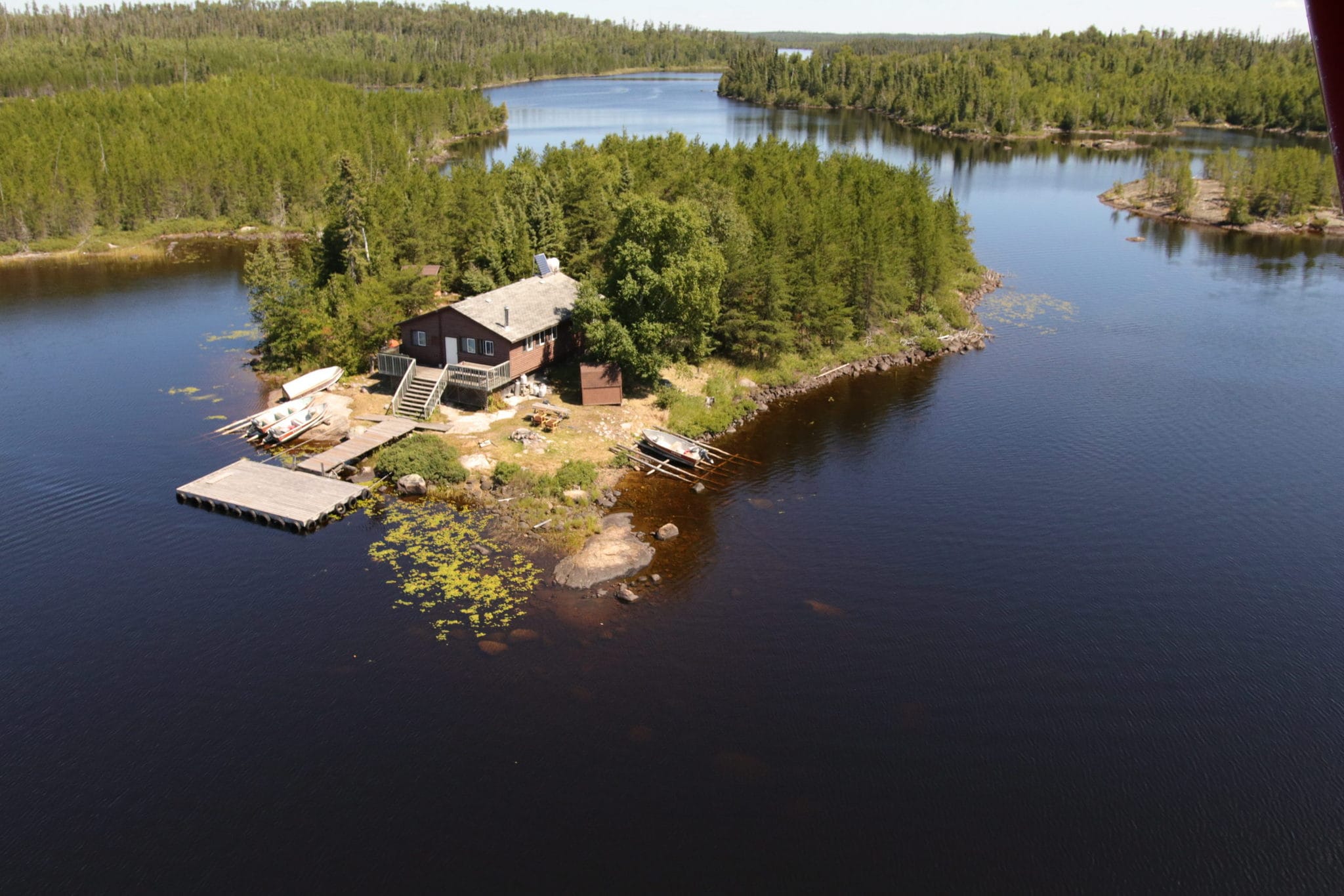 Kashishibog Lake Island Outpost Camp | Ottertooth Outposts